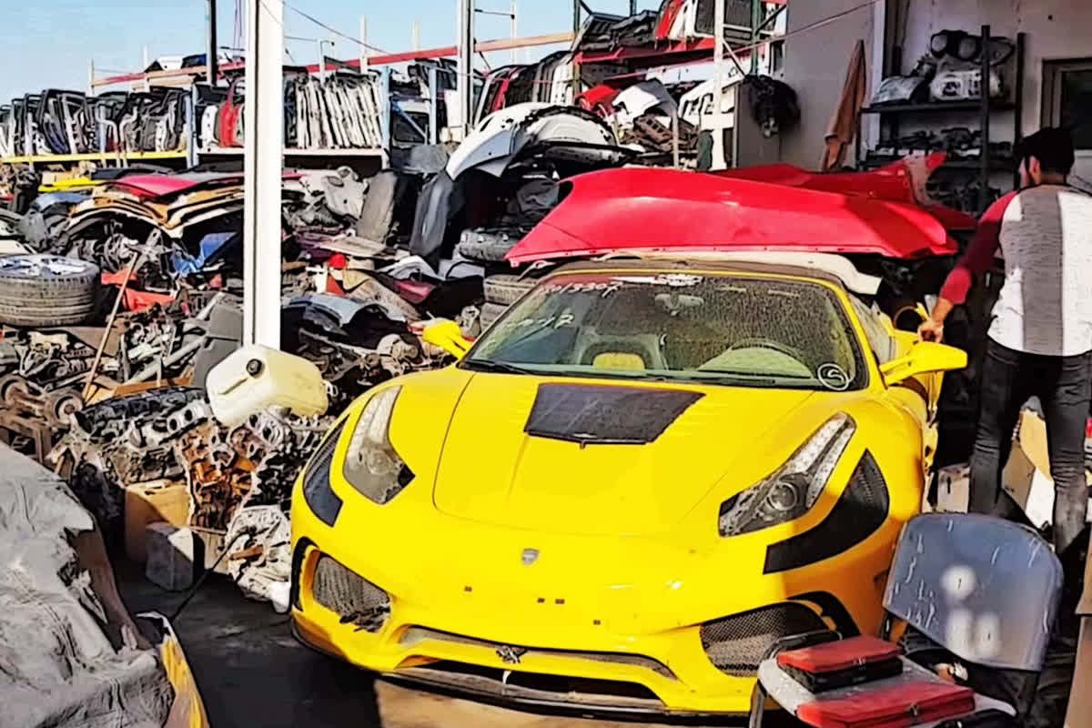 Supercar Graveyard: Abandoned Lamborghinis and Ferraris Can be Found HERE