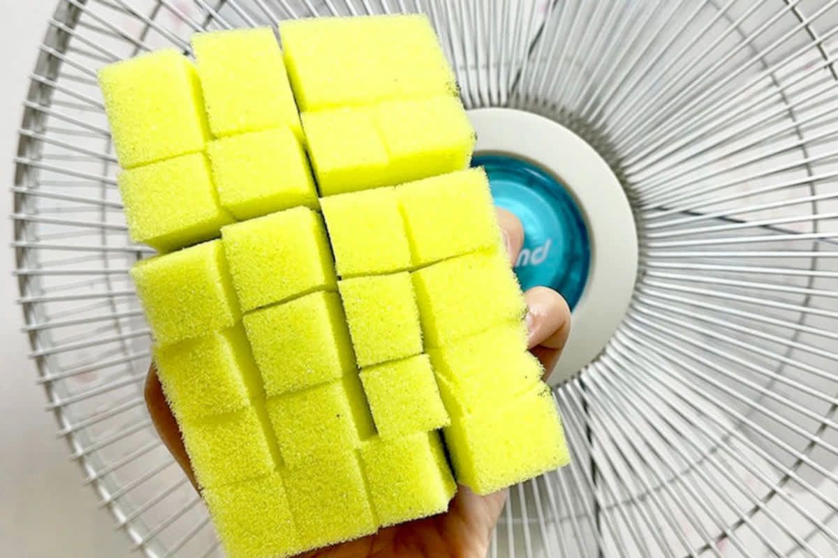 Boost Your Sponge Scrubber's Utility with These Simple Cuts