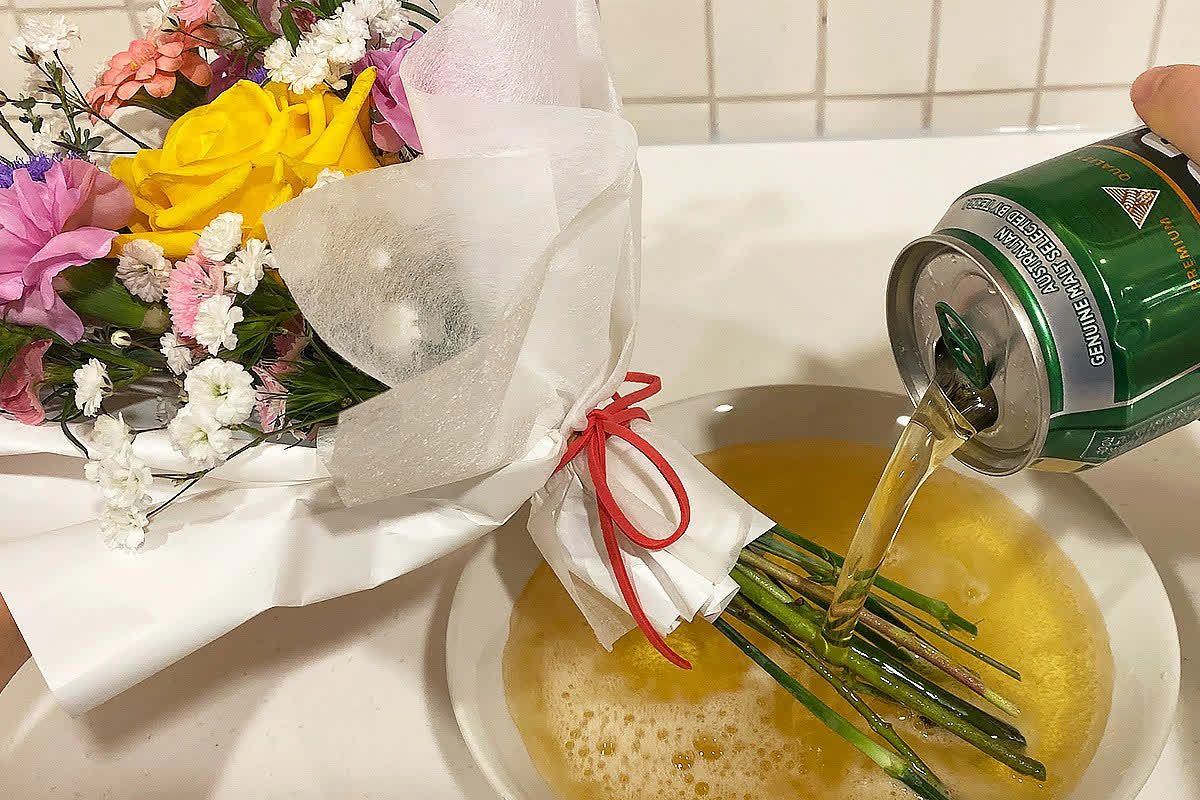 Beer: Secret Expert Tips for Preserving Fresh Flowers