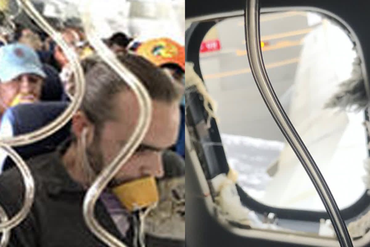 Passenger's Nightmare as Airplane Loses Windows in 14,000 Feet