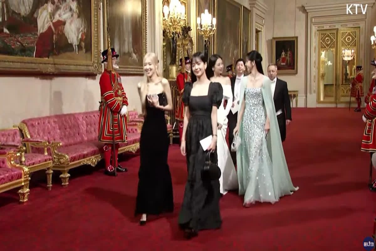 BLACKPINK Makes Stunning Appearance at Buckingham Palace Banquet After 4-Month