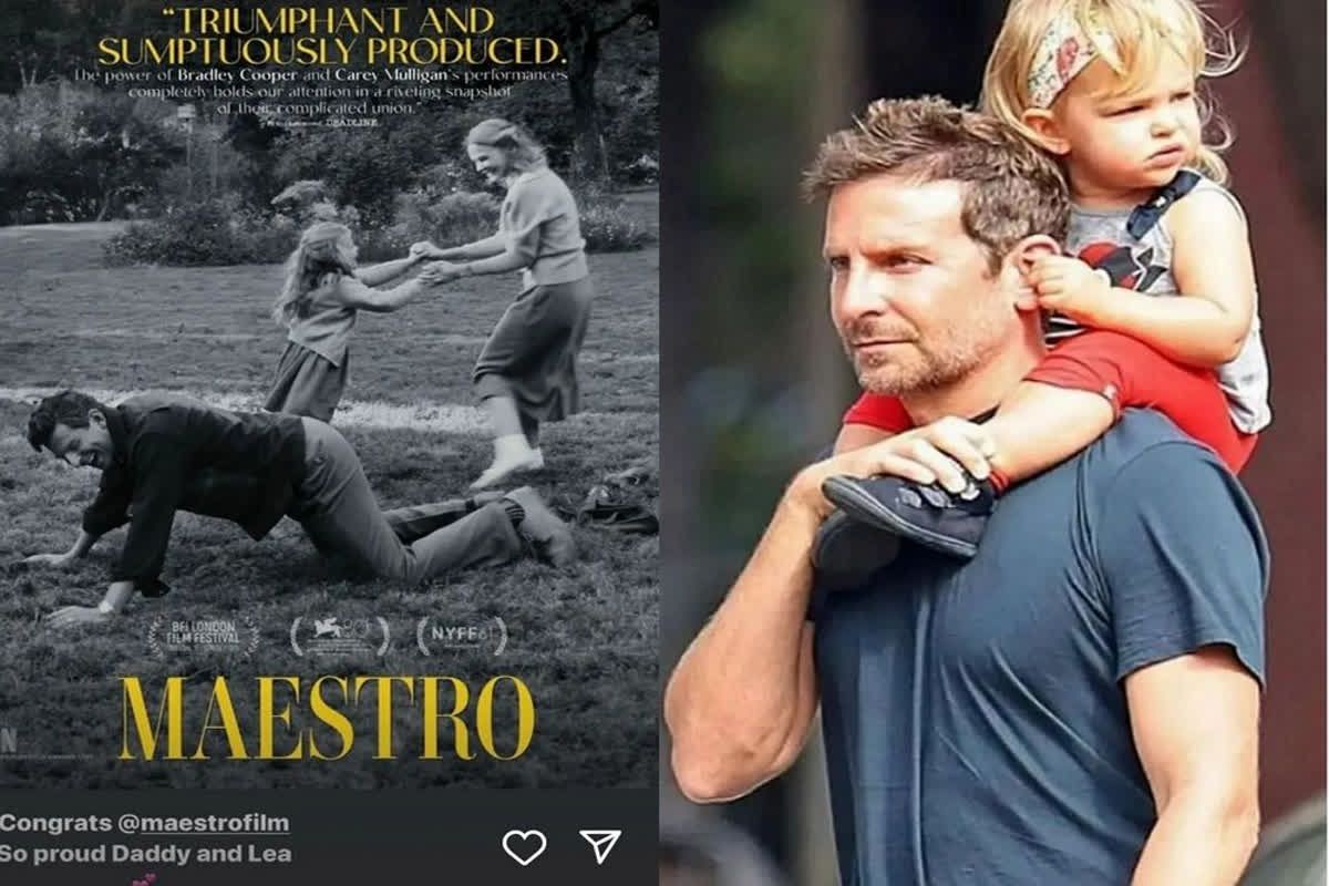 Bradley Cooper's 6-Year-Old Daughter Makes Acting Debut - How Adorable ...