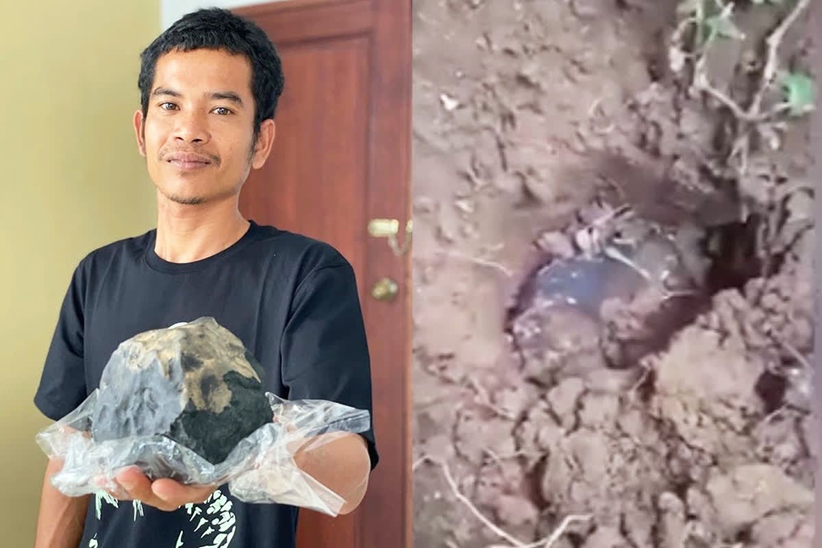 Indonesian Man's Meteorite Turns Him into a Millionaire