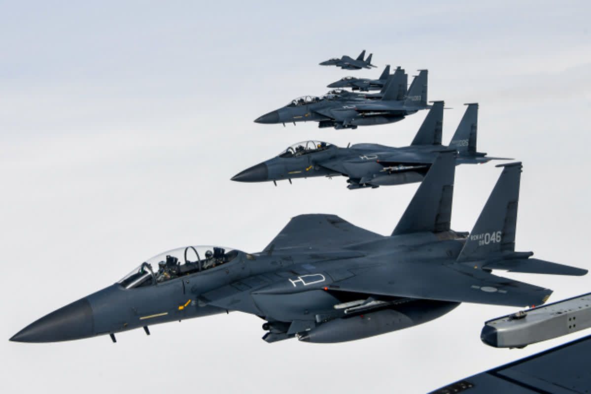 Air Force's 11th Fighter Wing Conducts High-Stakes Drill Against North ...