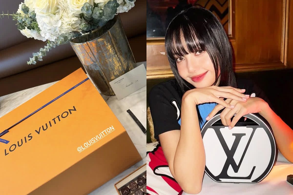 BLACKPINK's Lisa Dazzles in Louis Vuitton Ensemble for Photoshoot