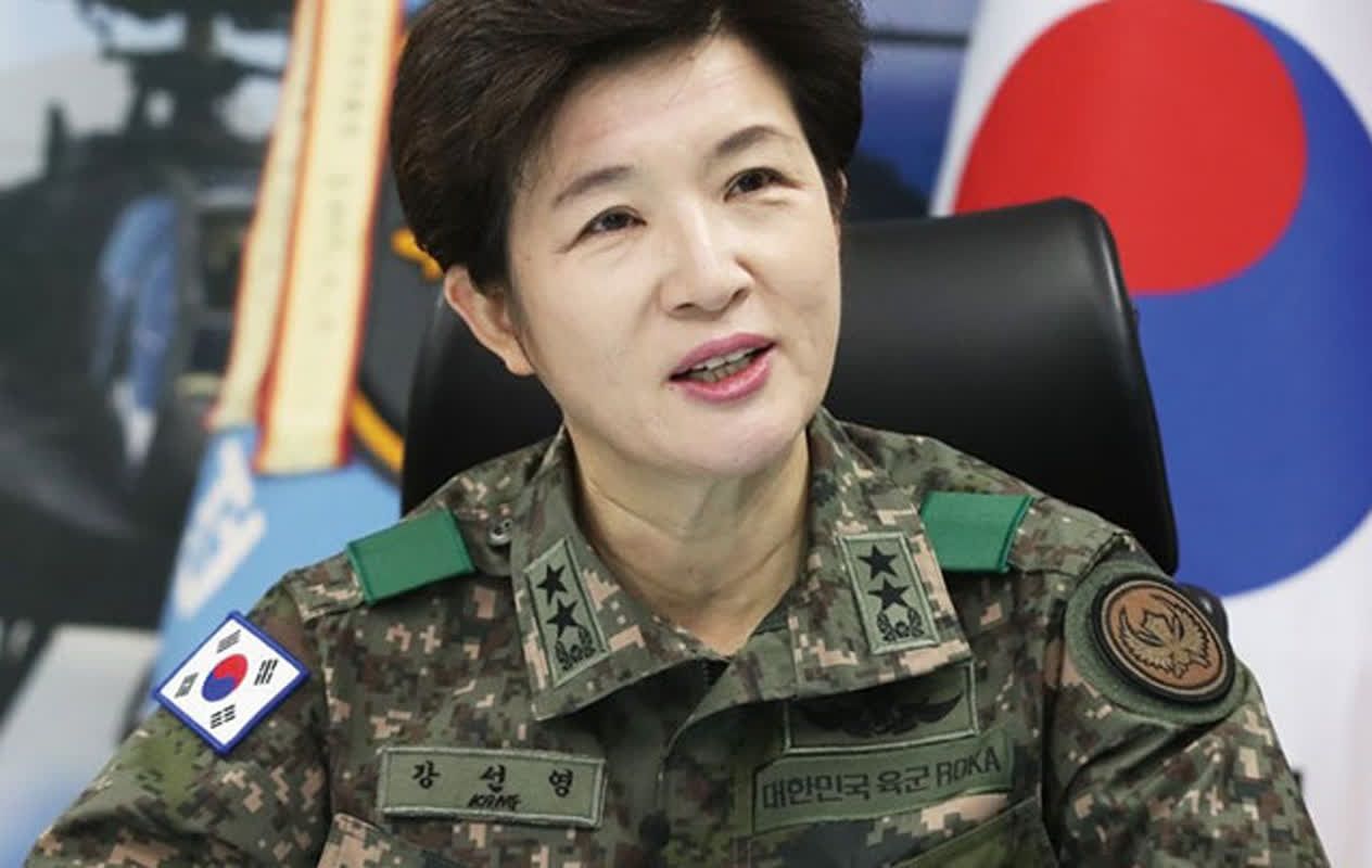First Female 2-Star Officer Warns Against Opposition's North Korea ...