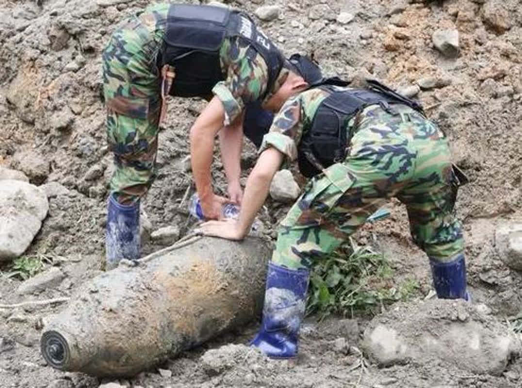 Artillery Shells Found in Redevelopment Construction Site