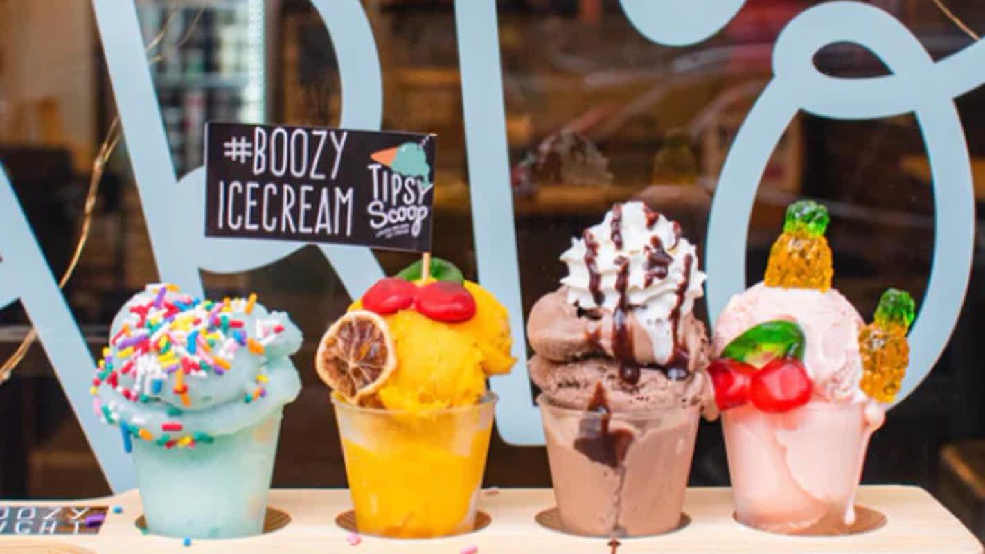 Tipsy Treats: Exclusive Alcoholic Ice Cream for Adults in NYC!