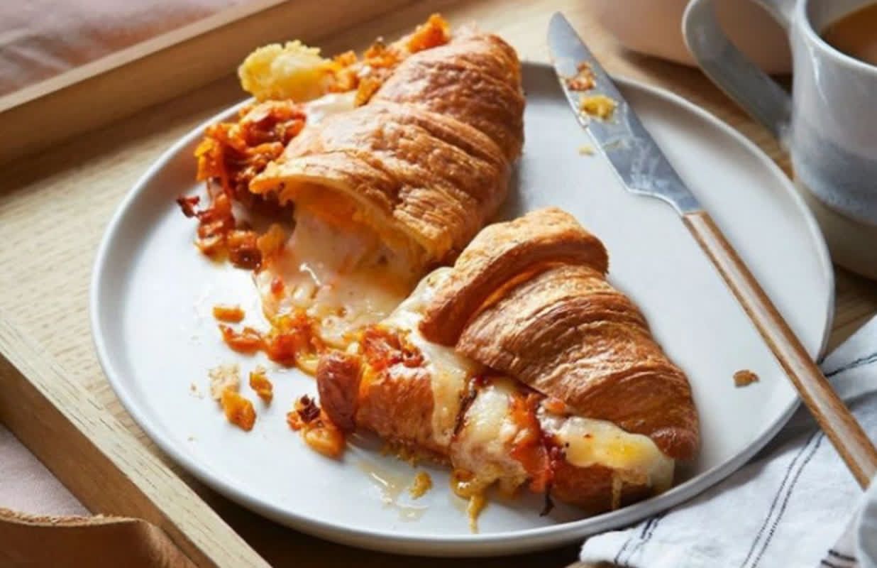 New Luxury Treat in New York: Kimchi Cheddar Croissants