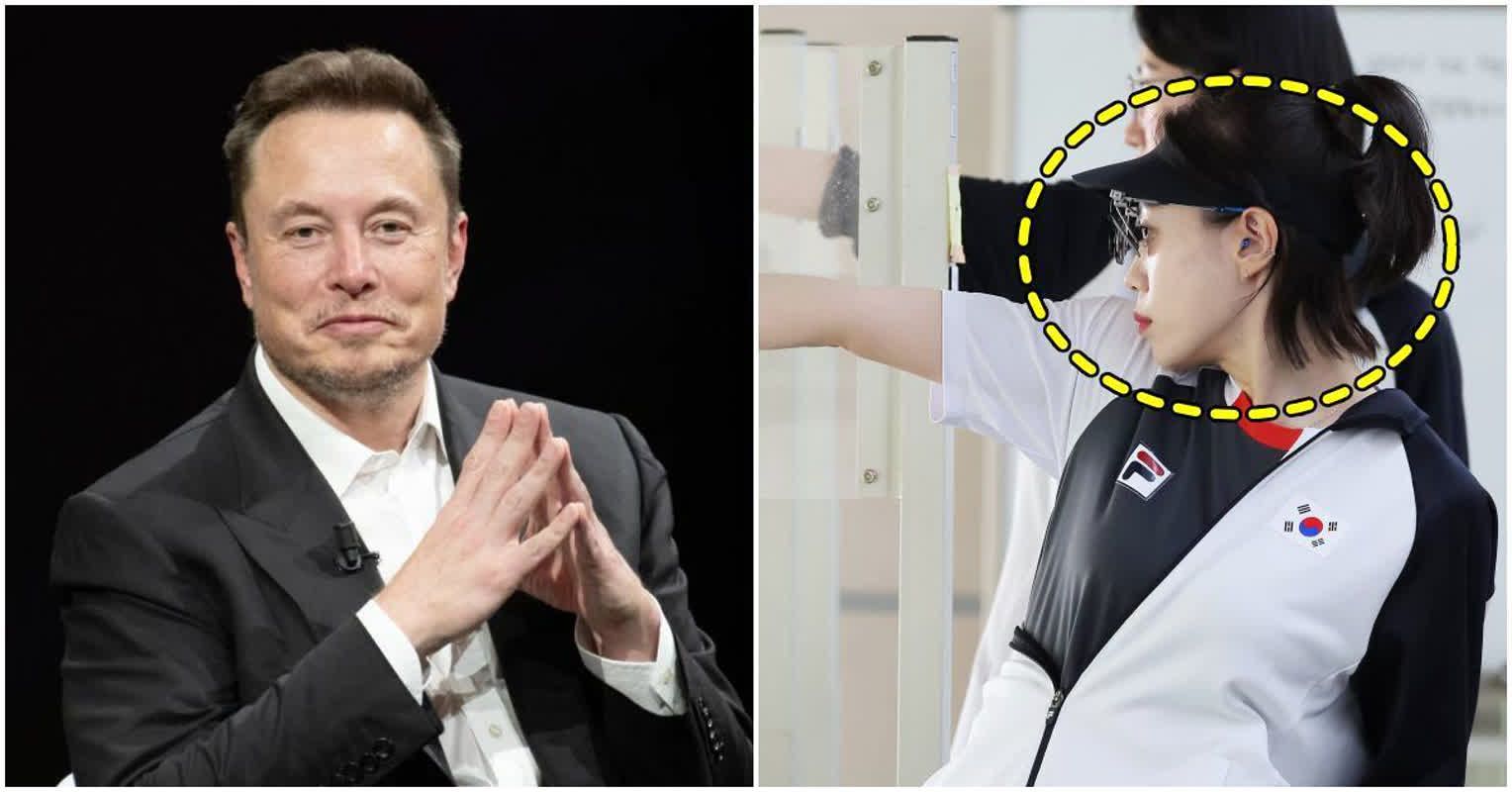 Elon Musk Can't Stop Gushing Over Olympic Shooter Kim Yeji