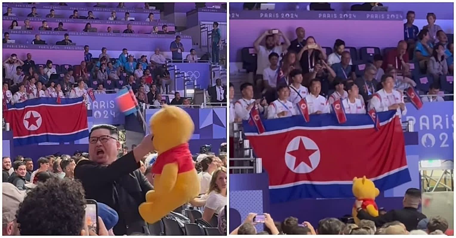 Man Dressed as Kim Jong Un Beats Up Winnie the Pooh in Front of North ...
