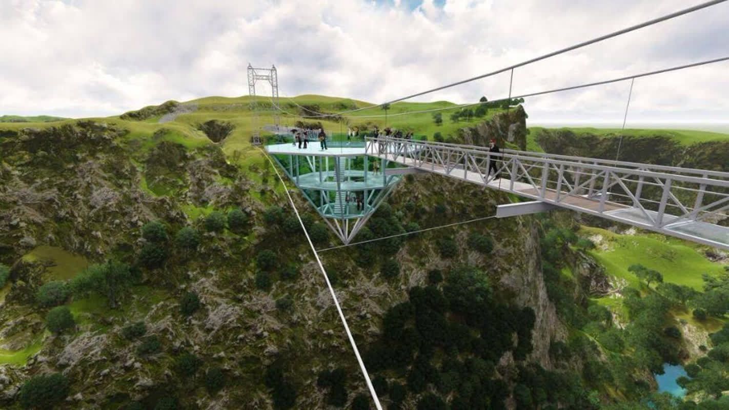 Dare to Cross? World's Tallest Glass Bridge Opens in Georgia