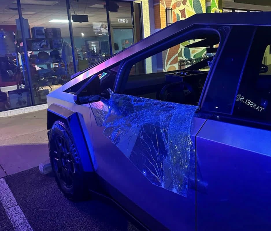 Musk's 'Bulletproof' Cybertruck Fails in New Theft Incident—Watch the ...