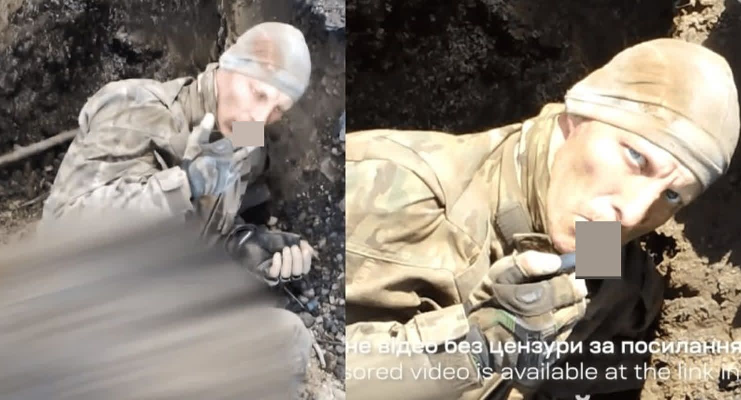 Russian Soldier’s Last Cigarette Before Death: Captured on Drone in ...