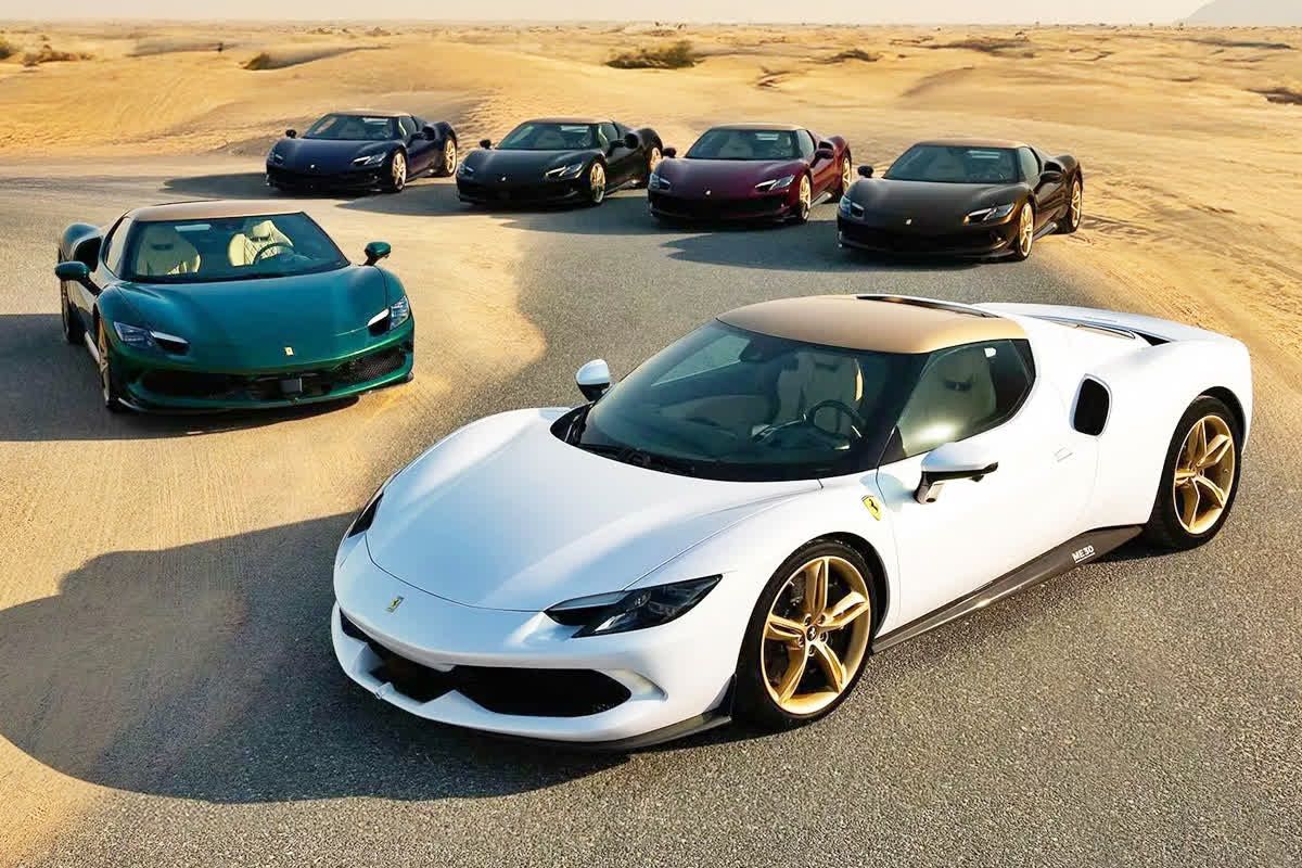 Ferrari’s Special Edition 296 GTB Honors Six Gulf Countries with Unique Designs