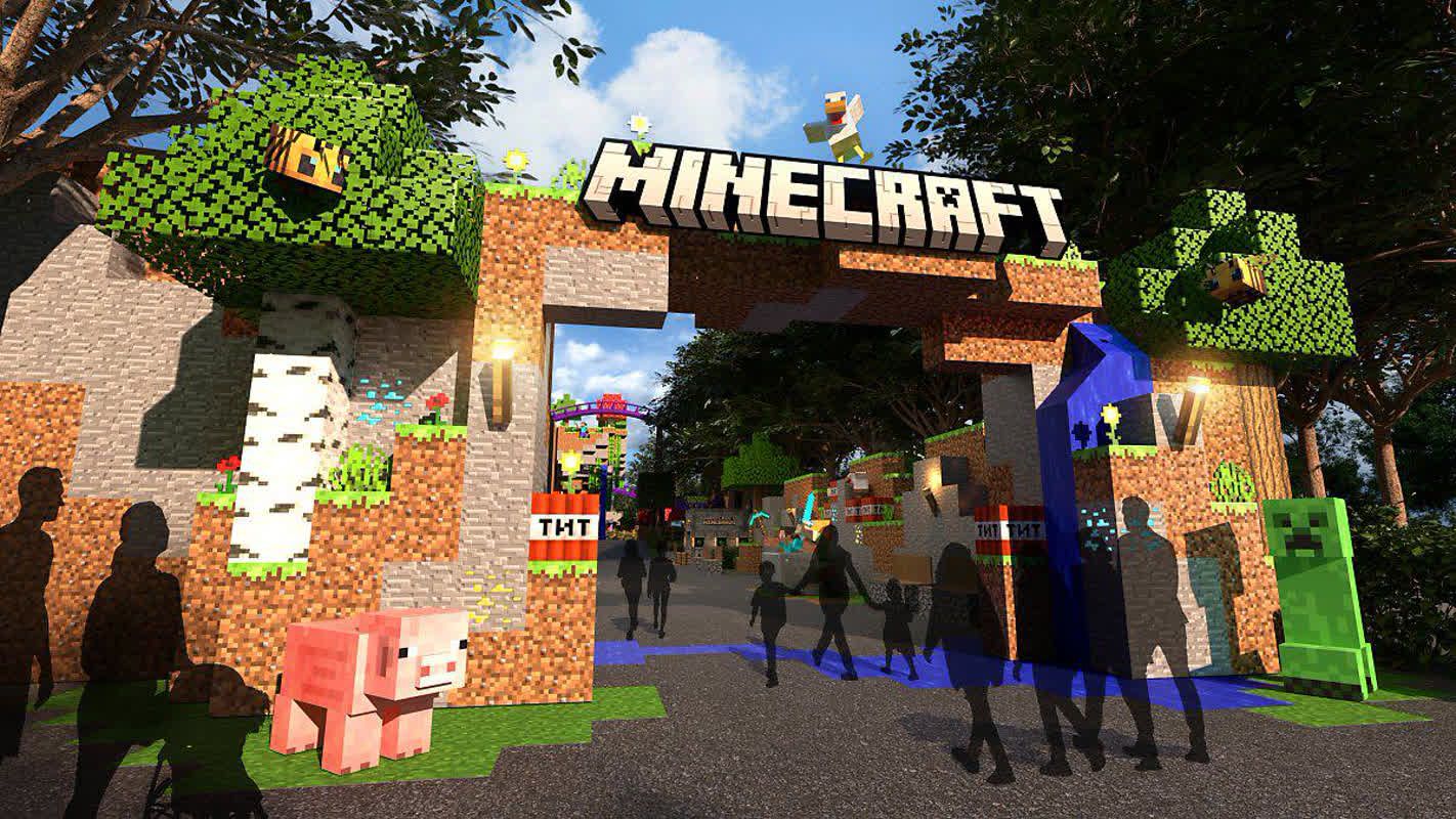 Minecraft Theme Park Coming to Life in U.S. and U.K. by 2027
