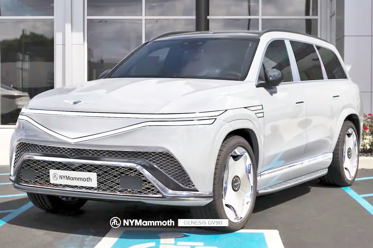 Genesis GV90: The Electric SUV That Could Drive You 497 Miles on a ...