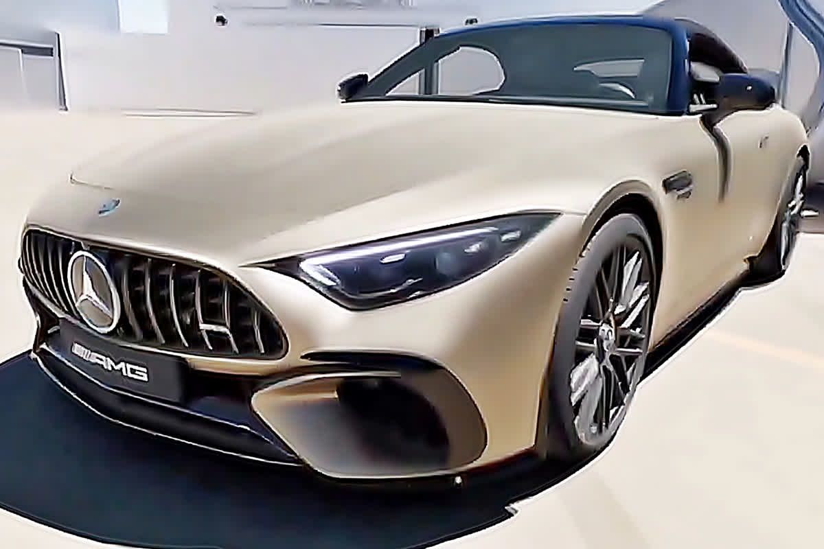 Mercedes-Benz AMG SL 63 Golden Coast: A 100-Unit Limited Edition of ...