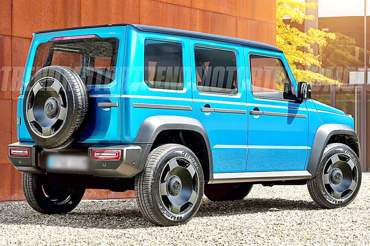 Mercedes-Benz Unveils Baby G-Class: A Compact, Electric Version of the ...