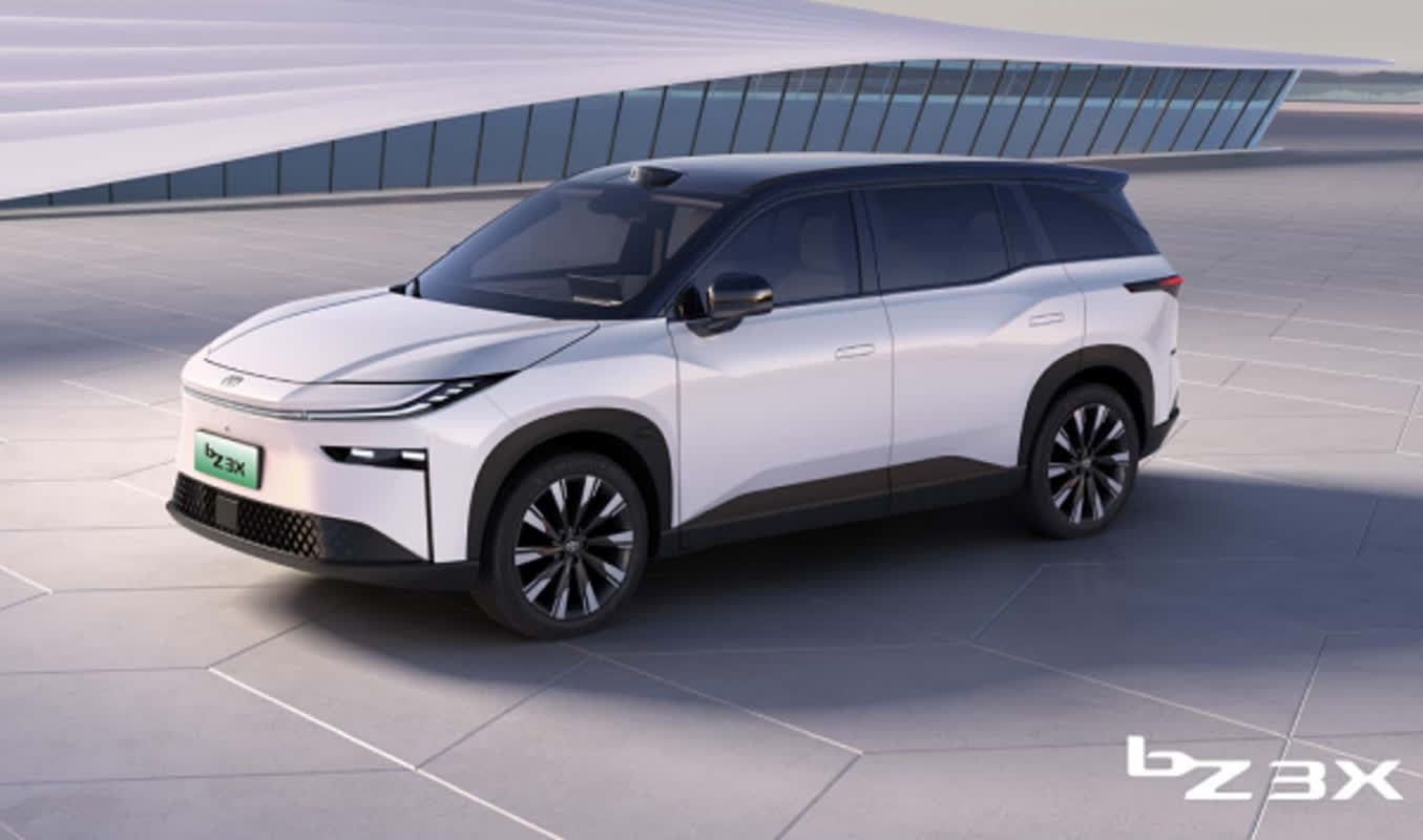 Toyota Launches bZ3X Electric SUV in China, Receiving 10,000 Orders ...